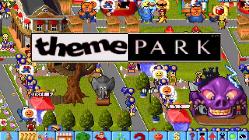 Lemon Web Solutions - Blog - Games - Theme Park (DOS) – The Amusement ...